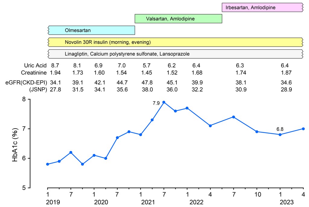 Maintained Renal Function by Blood Pressure Control in Patient with ...